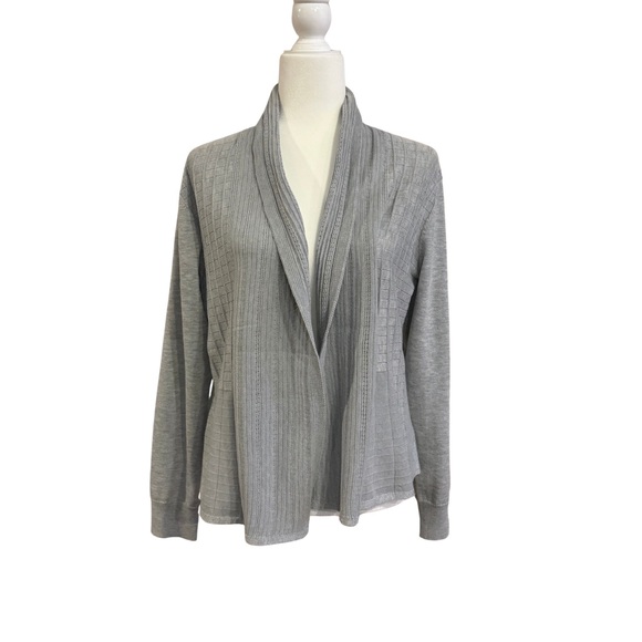 Chloe + Jasmine | Sweaters | Chic Gray Womens Cardigan Sweater | Poshmark